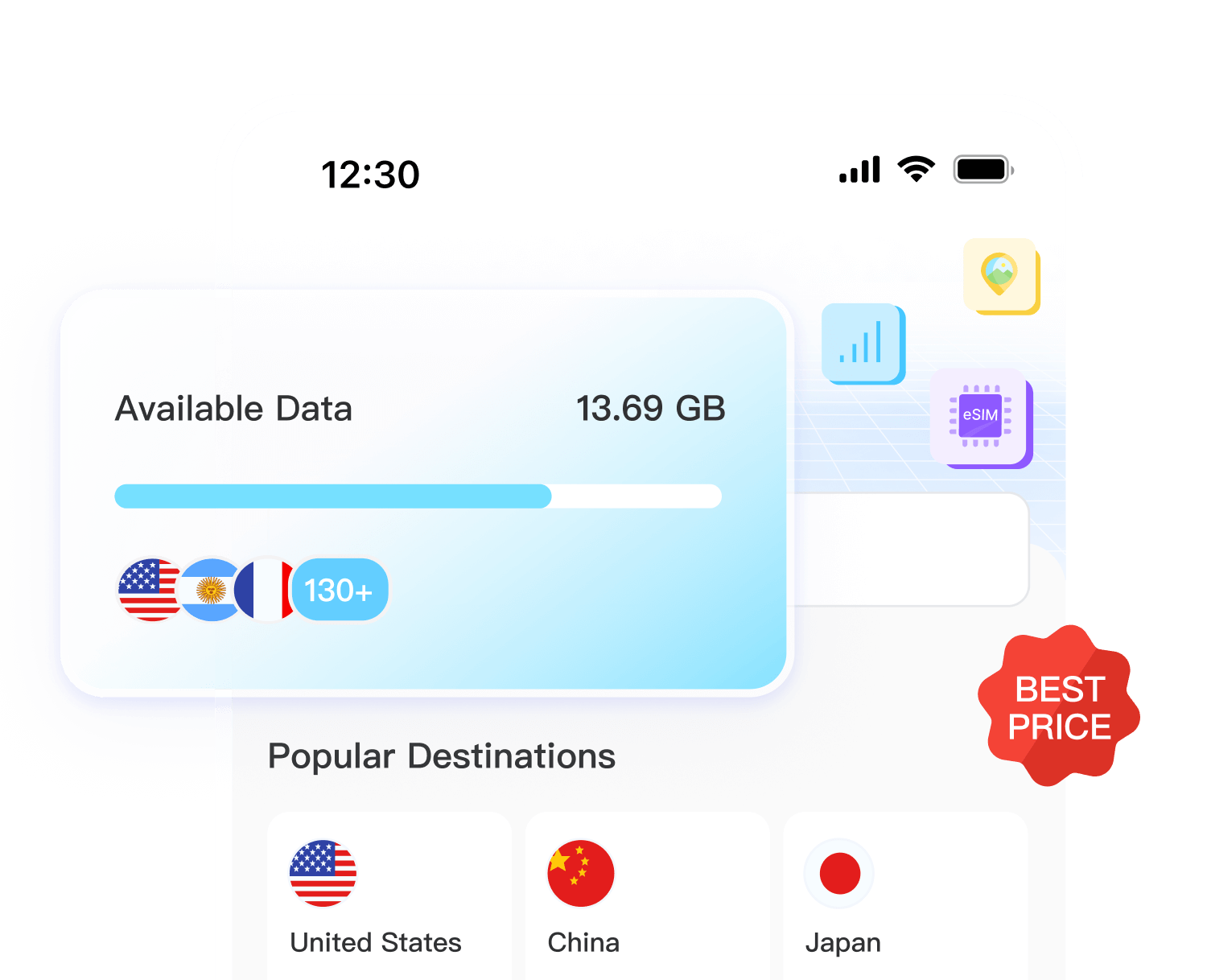 Textr eSIM: Mobile Data Plans for Travel